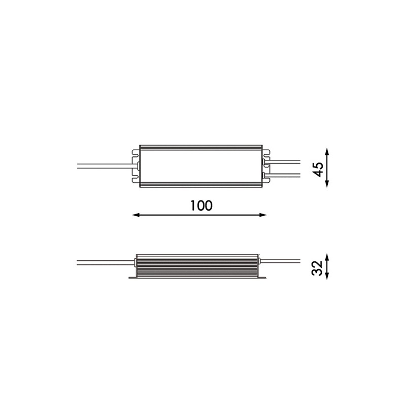 Driver para Foco Modular LED Heatsing 50W 90º IP66 150Lm/w